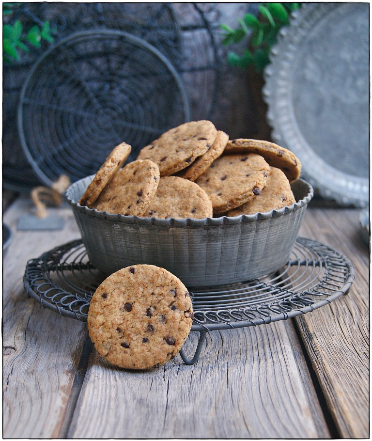 GALLETAS 100% INTEGRALES CON CHISPAS DE CHOCOLATE | Cosmopolitan Cuisine